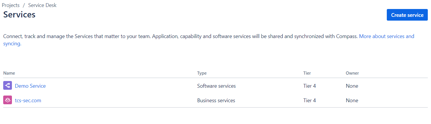 Import a list of services from a CSV file.