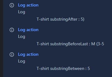 Solved: How to work with substrings?