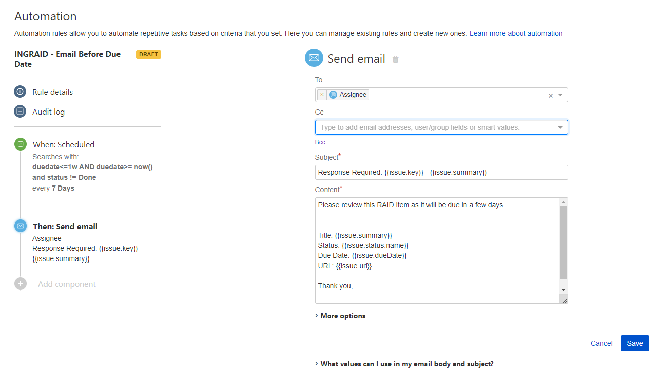 Solved: Jira Email Automation is sending emails to ALL ass...