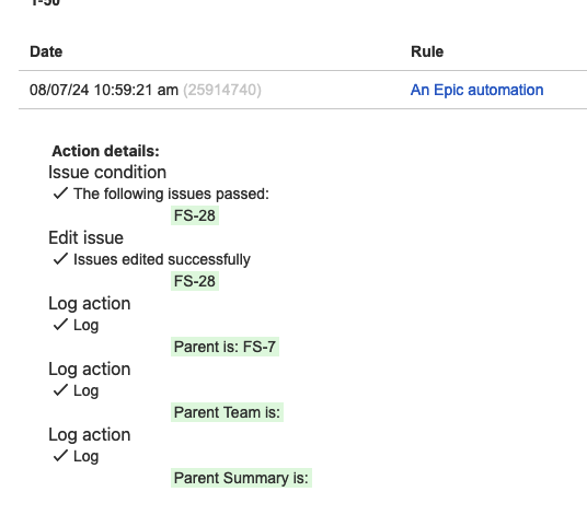 Solved: Jira Automation: How to update Epic with parent In...