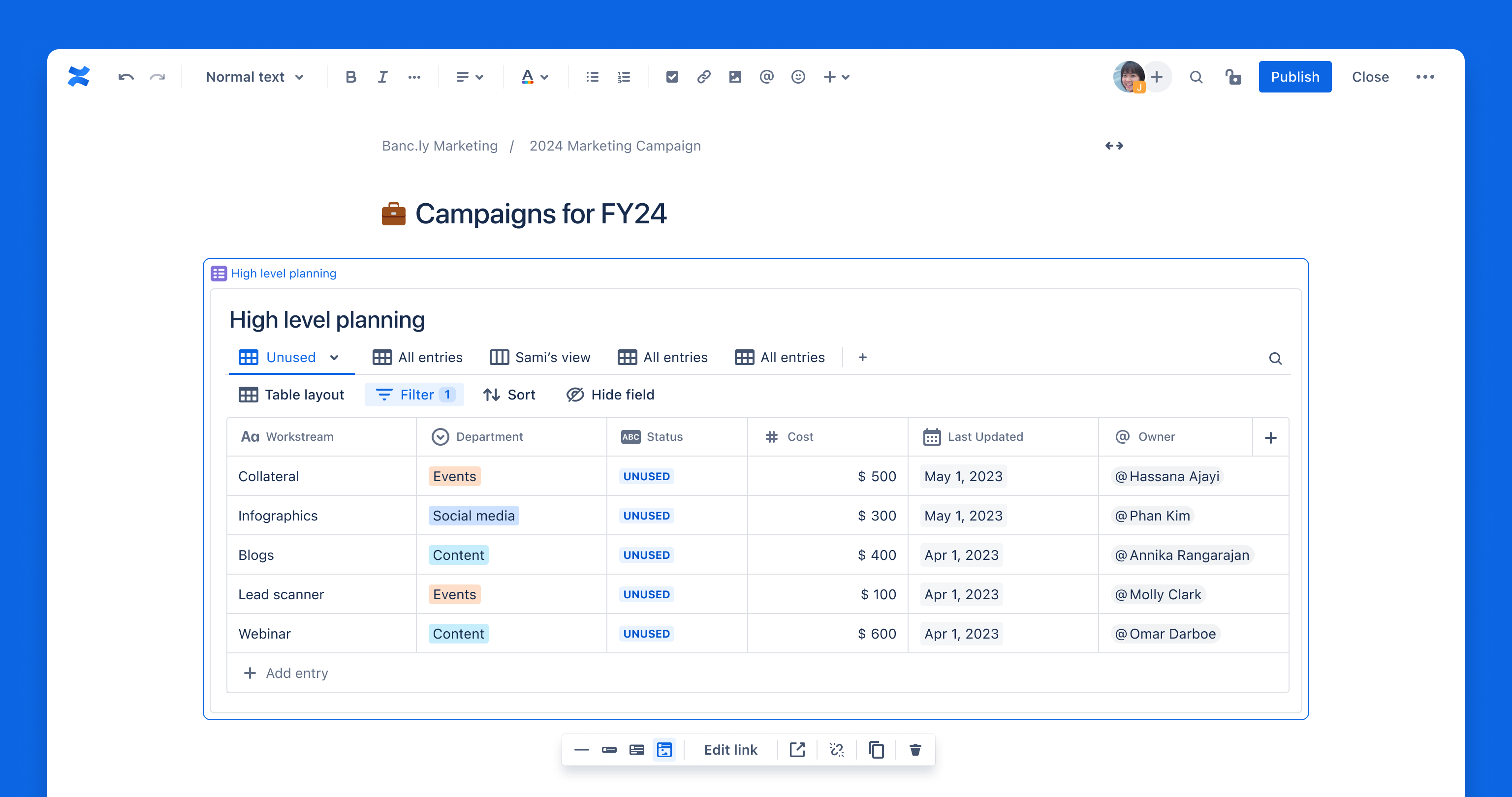 Just in, Confluence databases have landed 🚀 - Atlassian Community