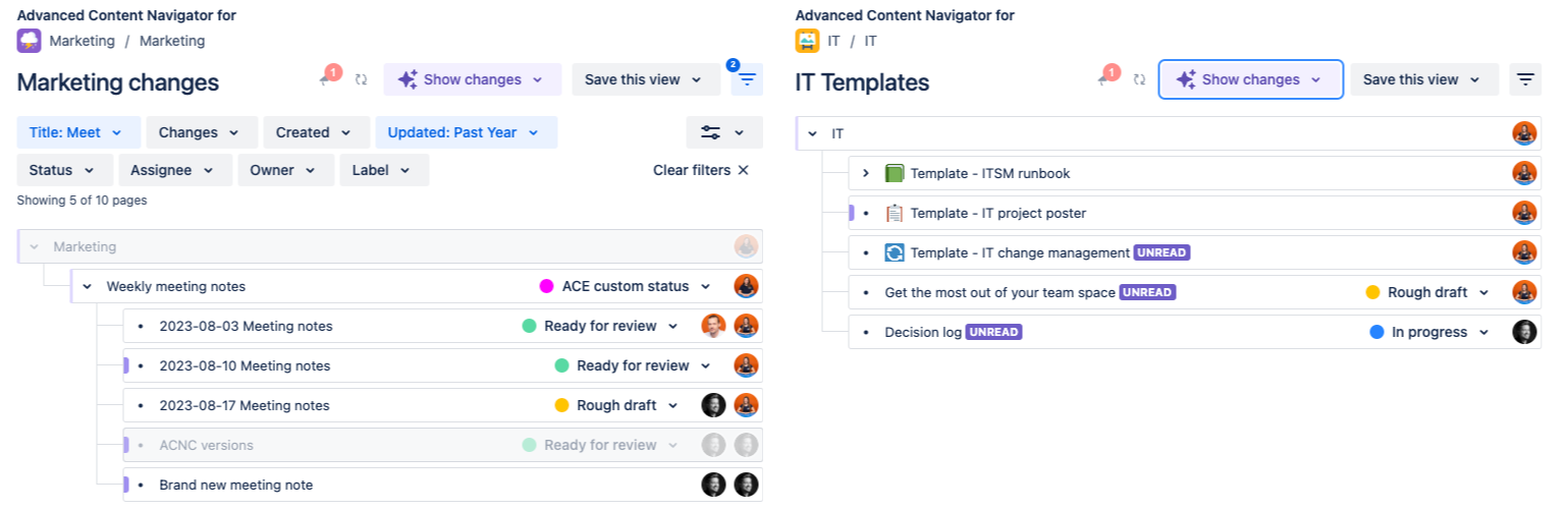 Solved: MAKE STATUS OF A PAGE APPEARS IN THE PAGE TITLE