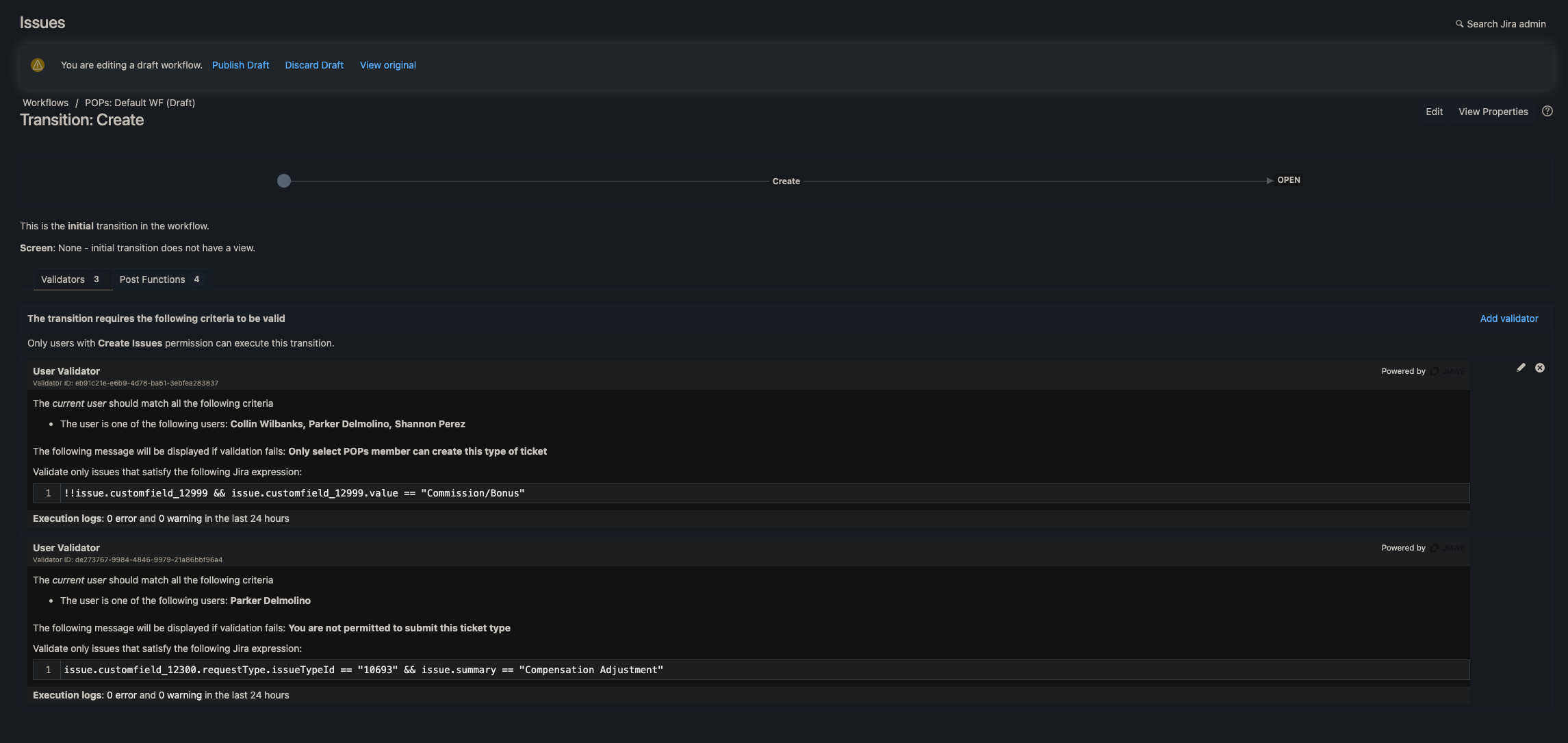 Solved Workflow Validator Not Working