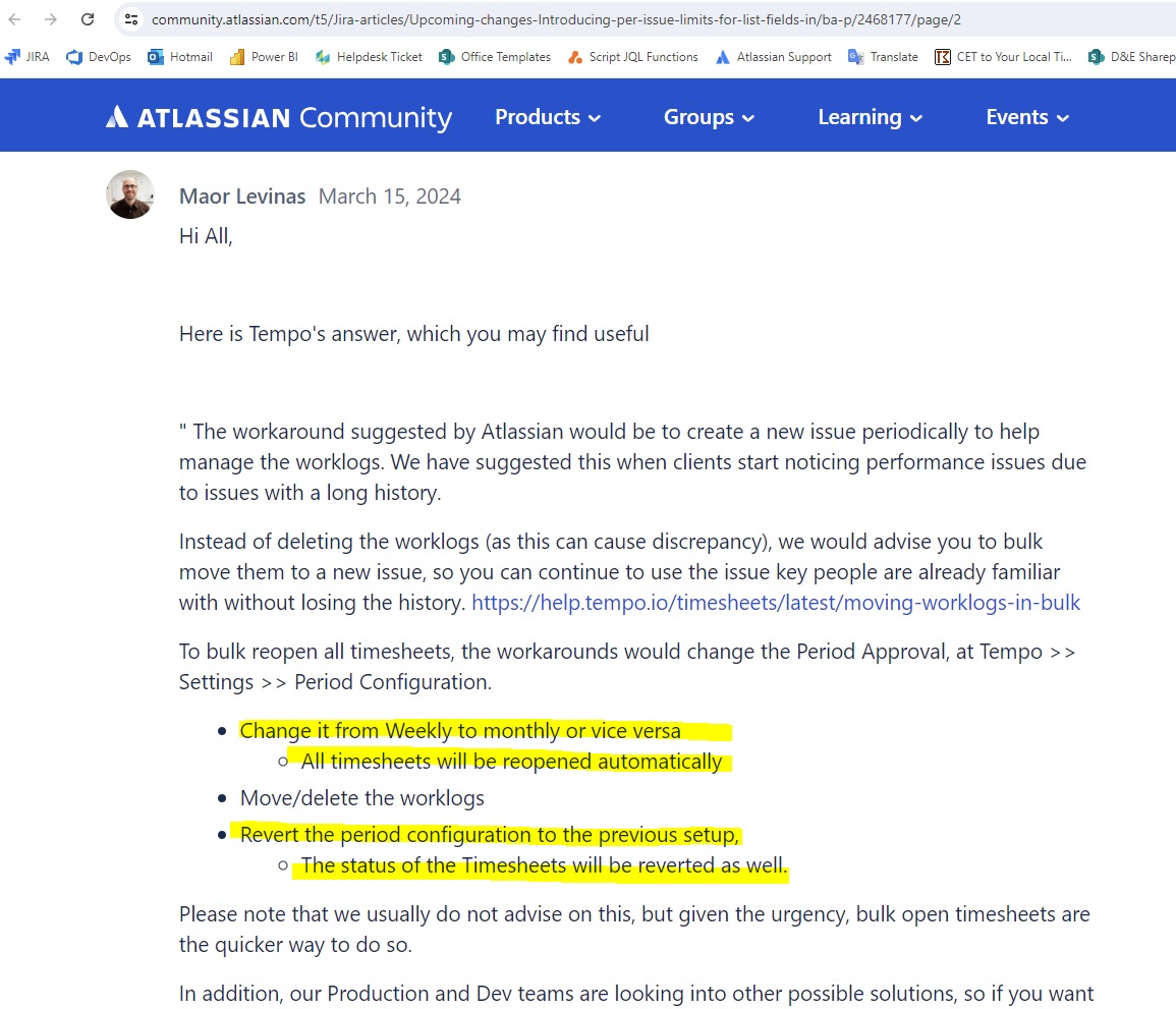 Upcoming changes: Introducing per issue limits for... - Atlassian Community