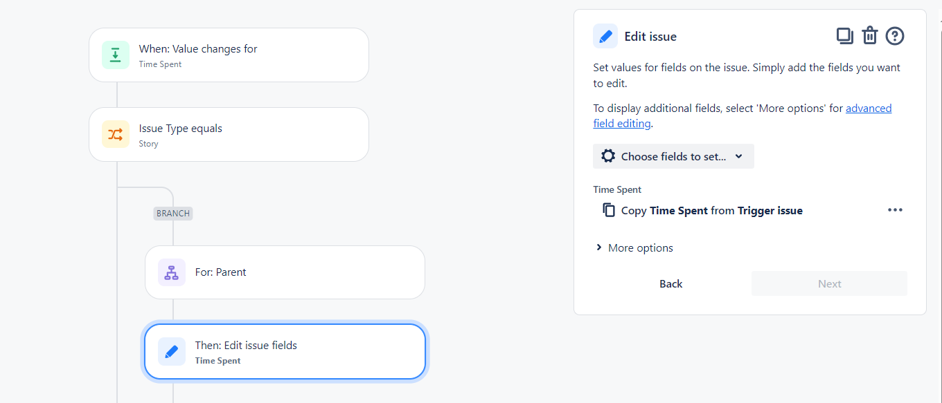 Solved: Automation Rule: Copy field from Story to its Pare...