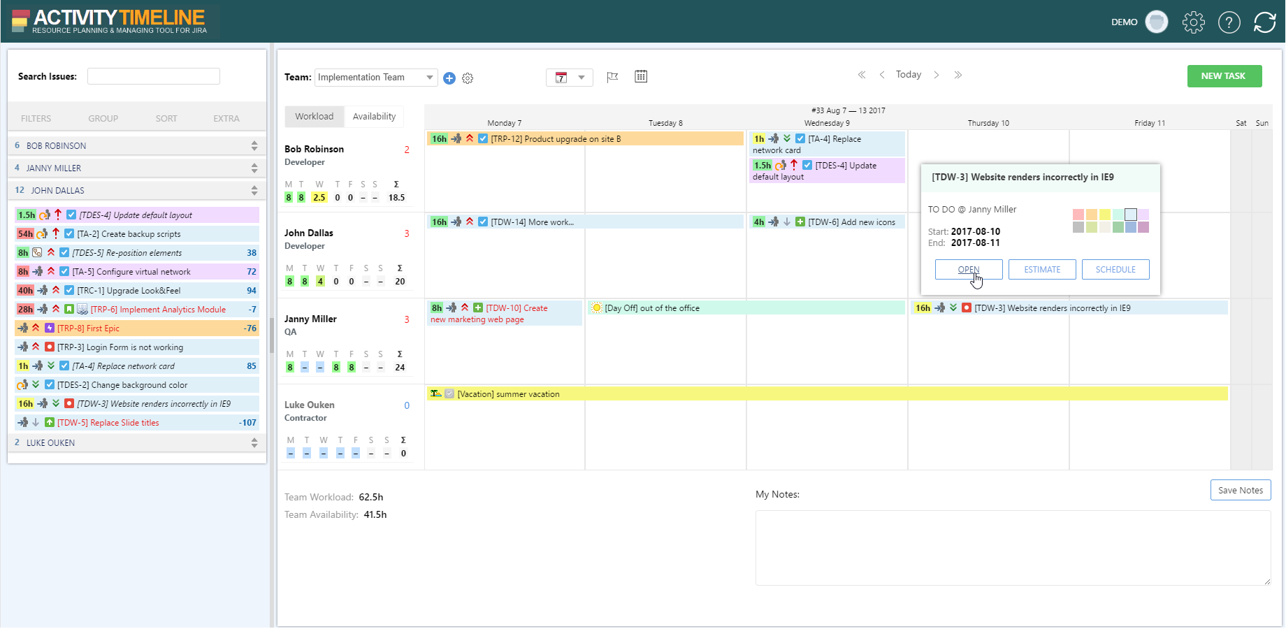Looking for a resource planning/management tool