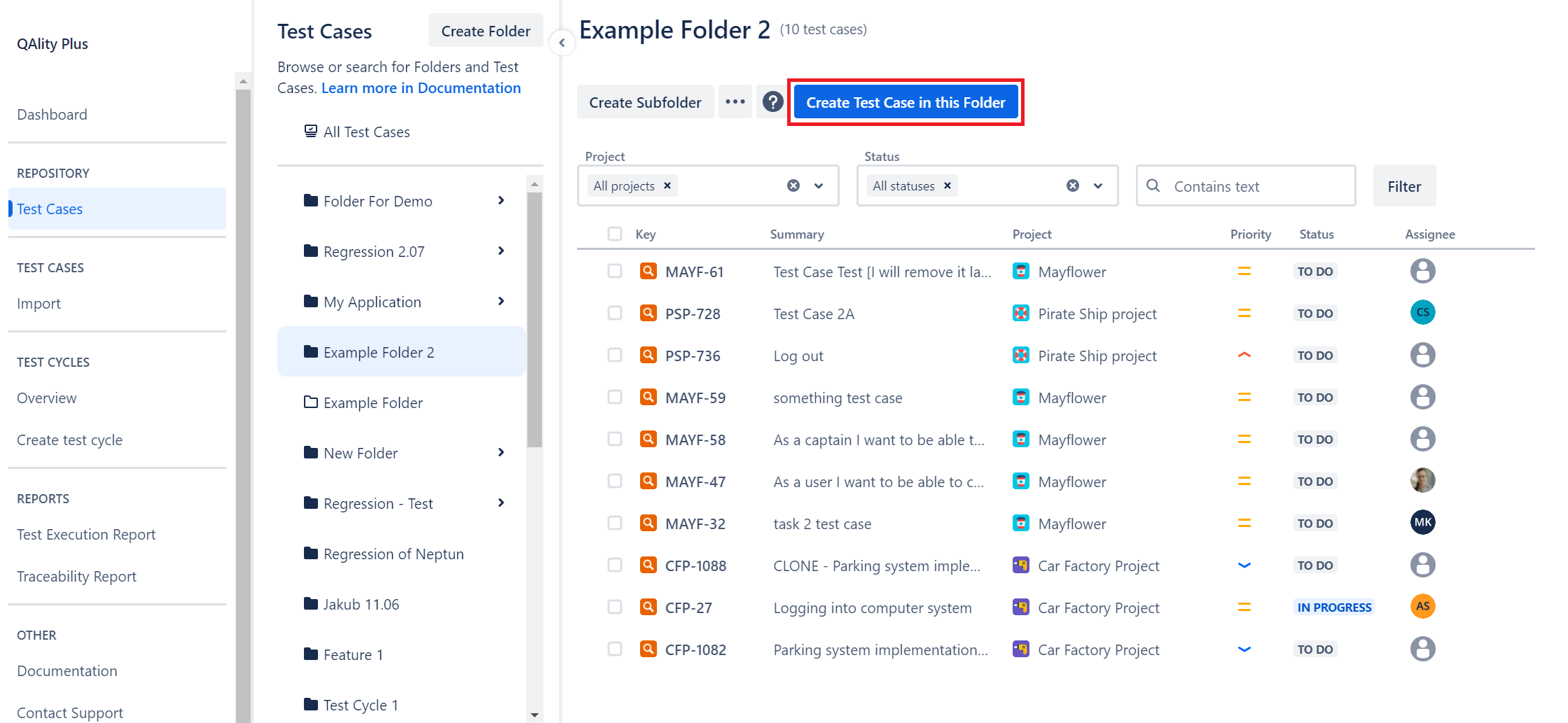 How to create test cases with QAlity - Test Manage... - Atlassian Community