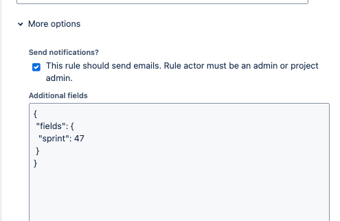 Solved: Automation: Set Sprint Field Value Based On Issue ...