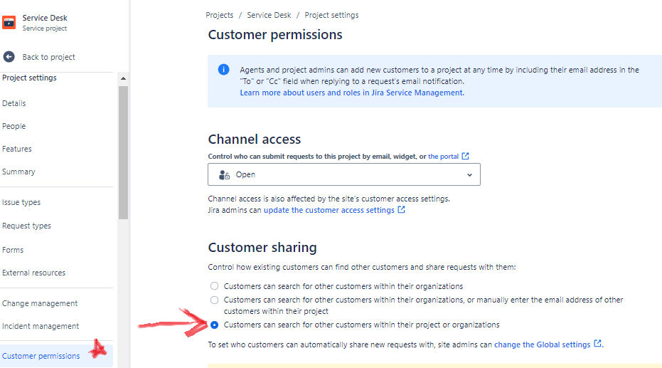 How to provide view only access to all issues in a...