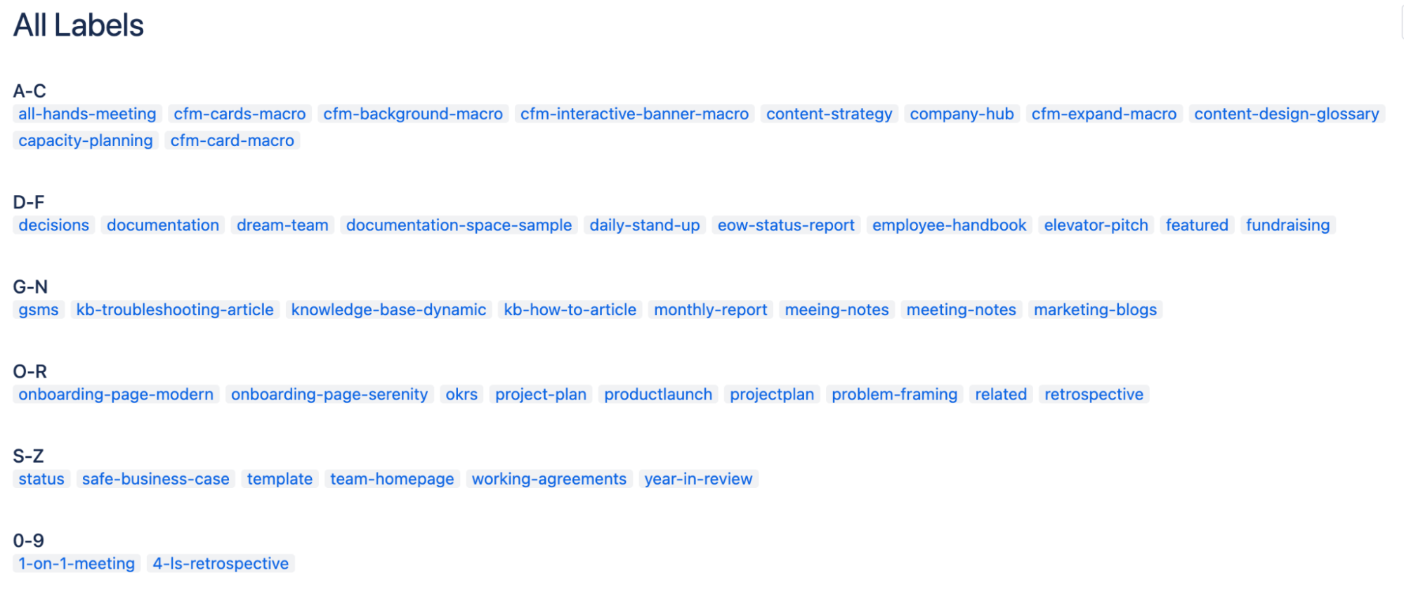 Confluence Labels: What they are and how to use th... - Atlassian Community