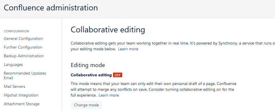Solved: Lock Confluence page during editing