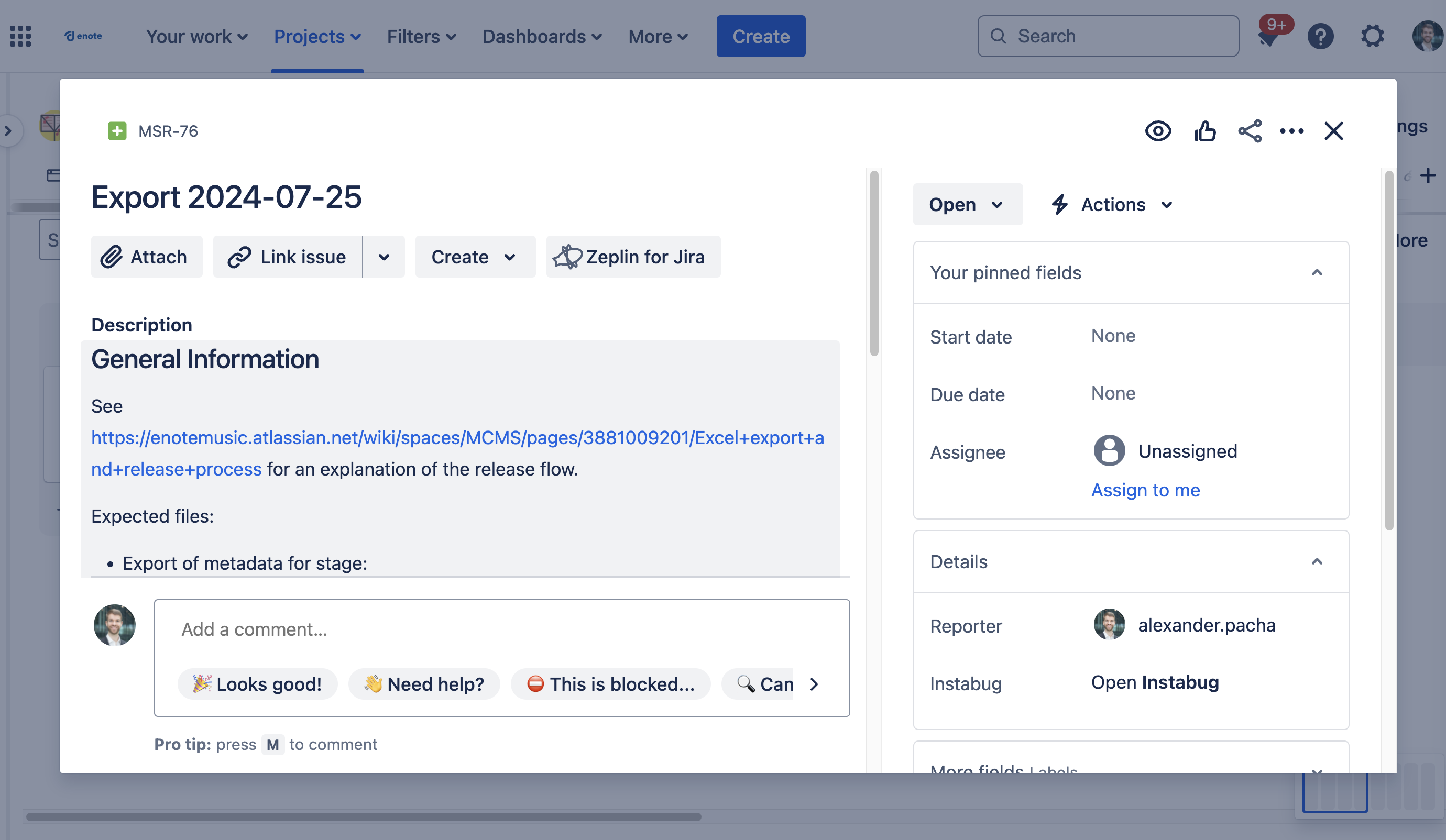 Revert from 'sticky' comment to normal and most co...