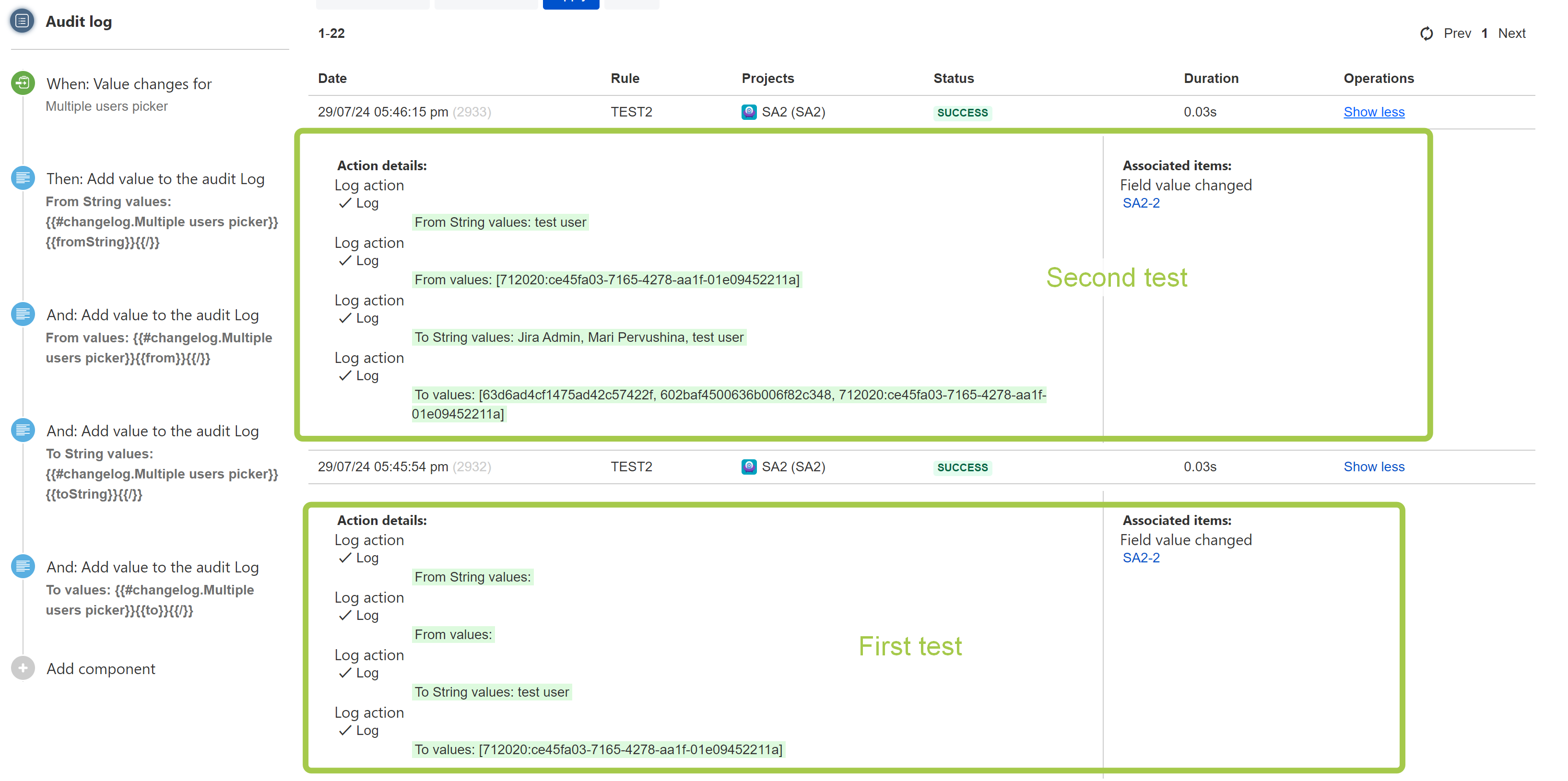 Solved: How do I get the value that was added to the Multi...
