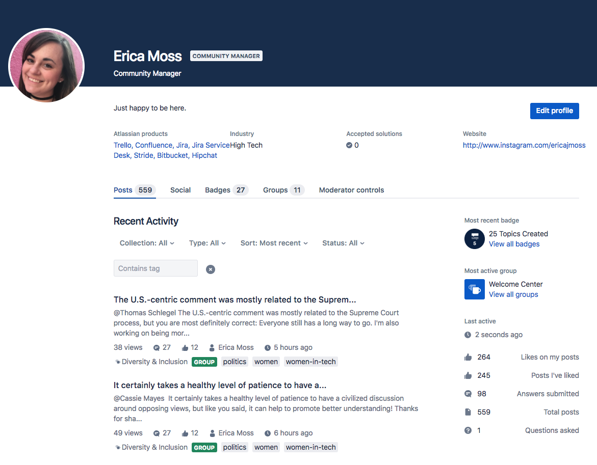 Tuesday tips & tricks: How to fill out your profil...