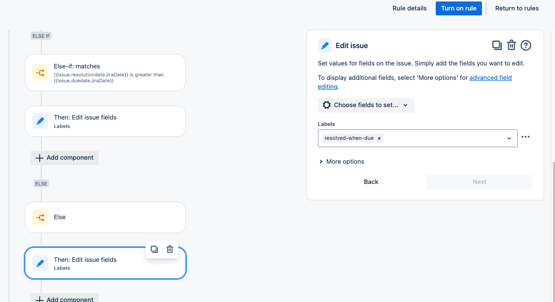Formula to compare Due Date to Resolved Date