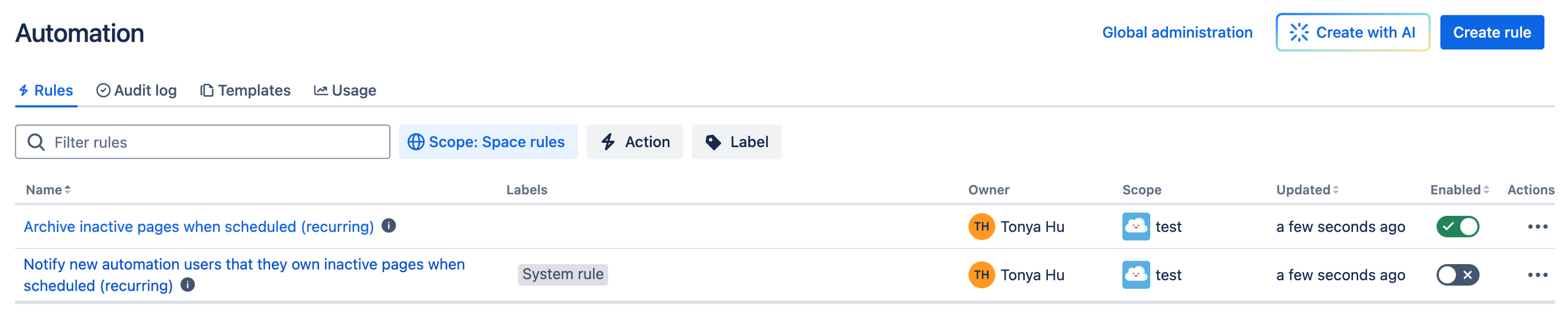 System Rules In Automation For Confluence ⚡️🤖 Atlassian Community