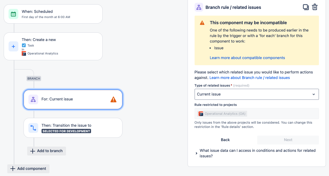 Solved: Jira automation - create issue and transition not ...