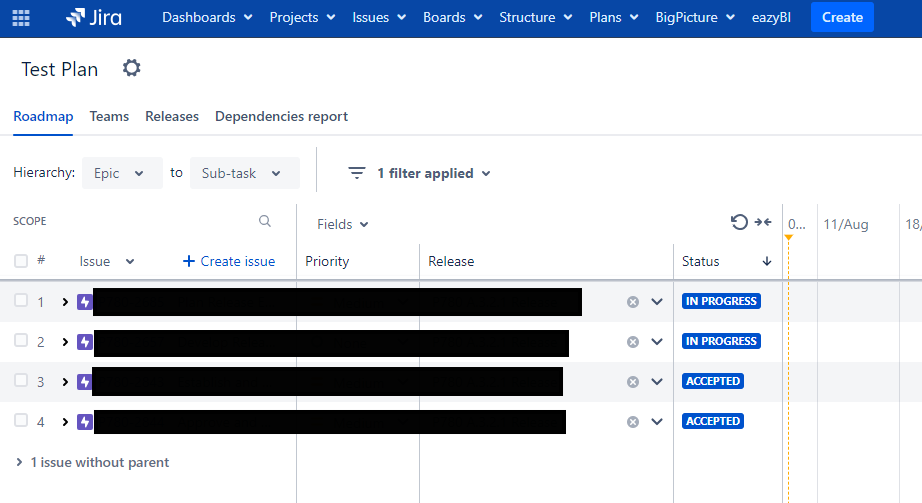 Solved: How do I duplicate a Plan/Advanced Roadmap?