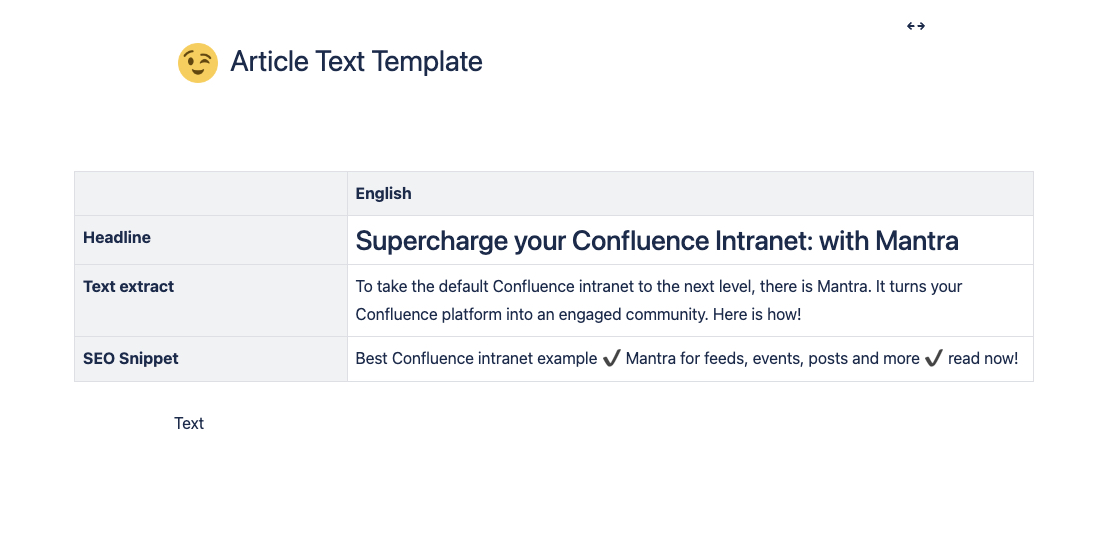 Best Practices for Crafting Confluence Templates - Atlassian Community
