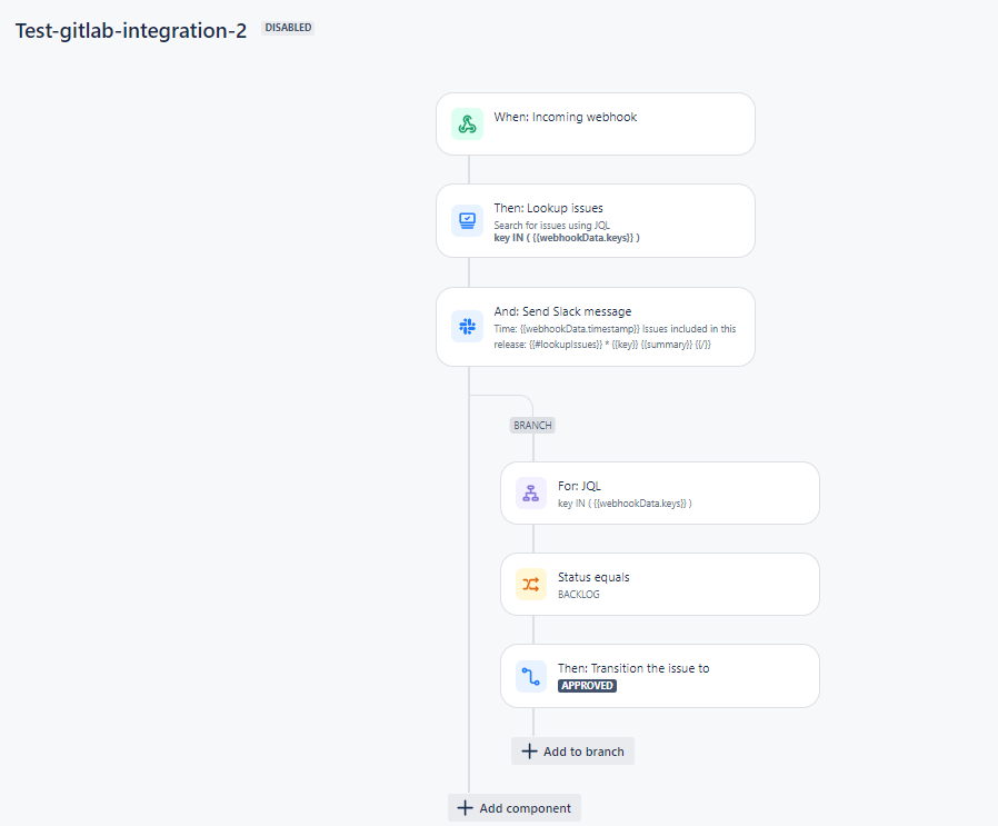 Better way to retrieve Jira Issue Keys from Gitlab