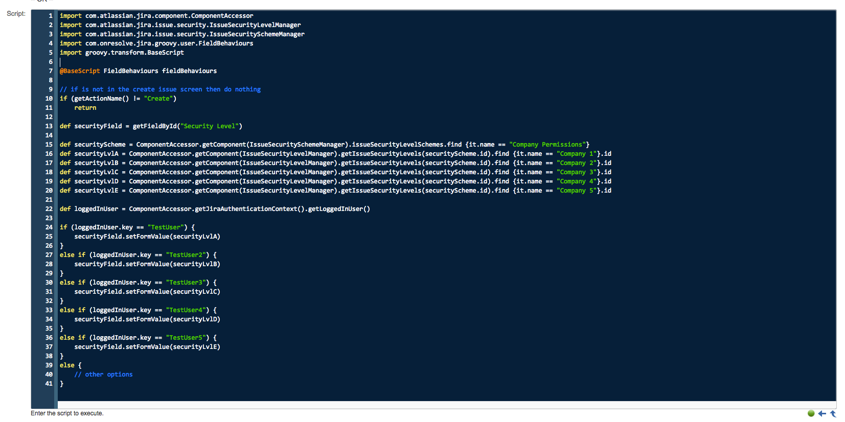 Create Issue - Problems with Issue Security Scheme