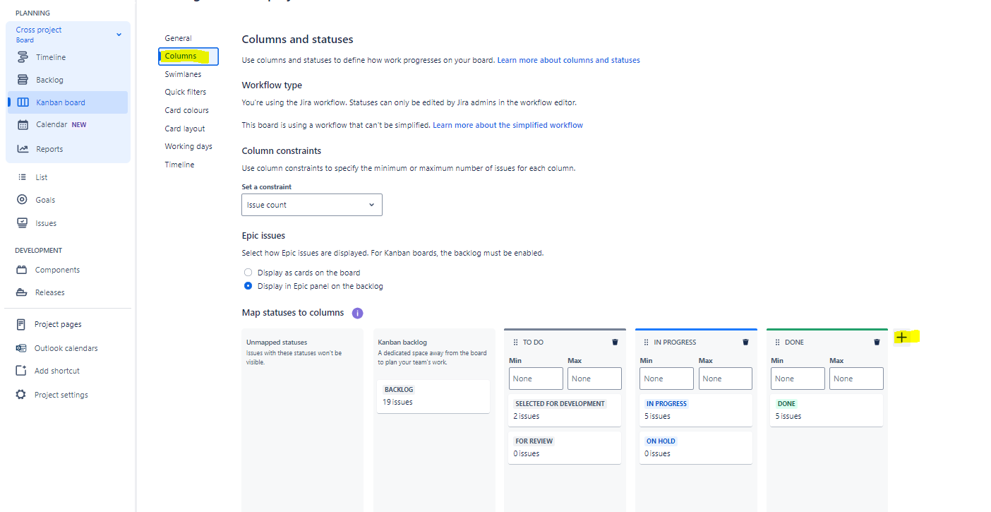Different types of sub-tasks in Jira, within a sin...