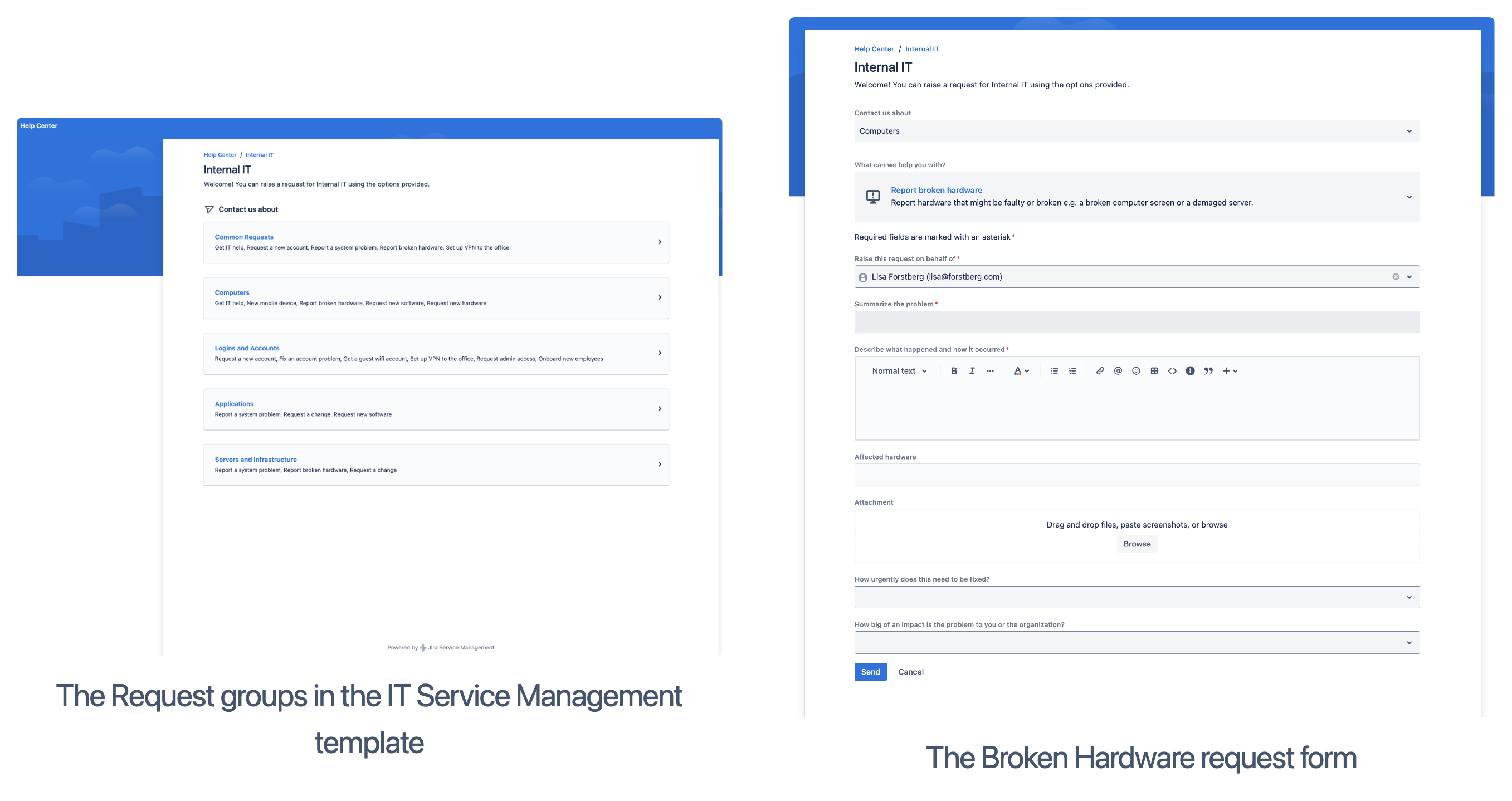 How to use Assets and Jira SM for use case Reporti... - Atlassian Community