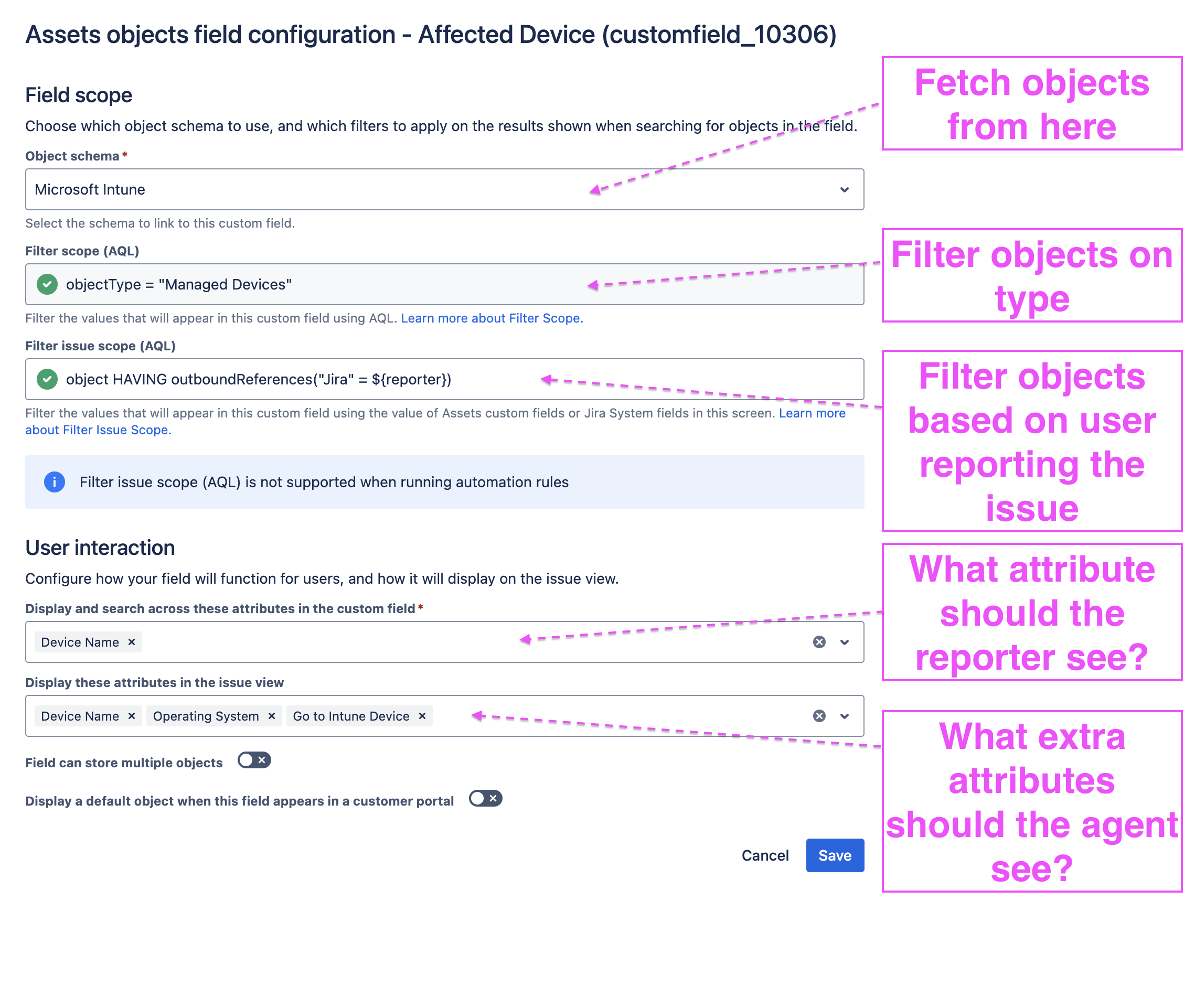 How to use Assets and Jira SM for use case Reporti... - Atlassian Community