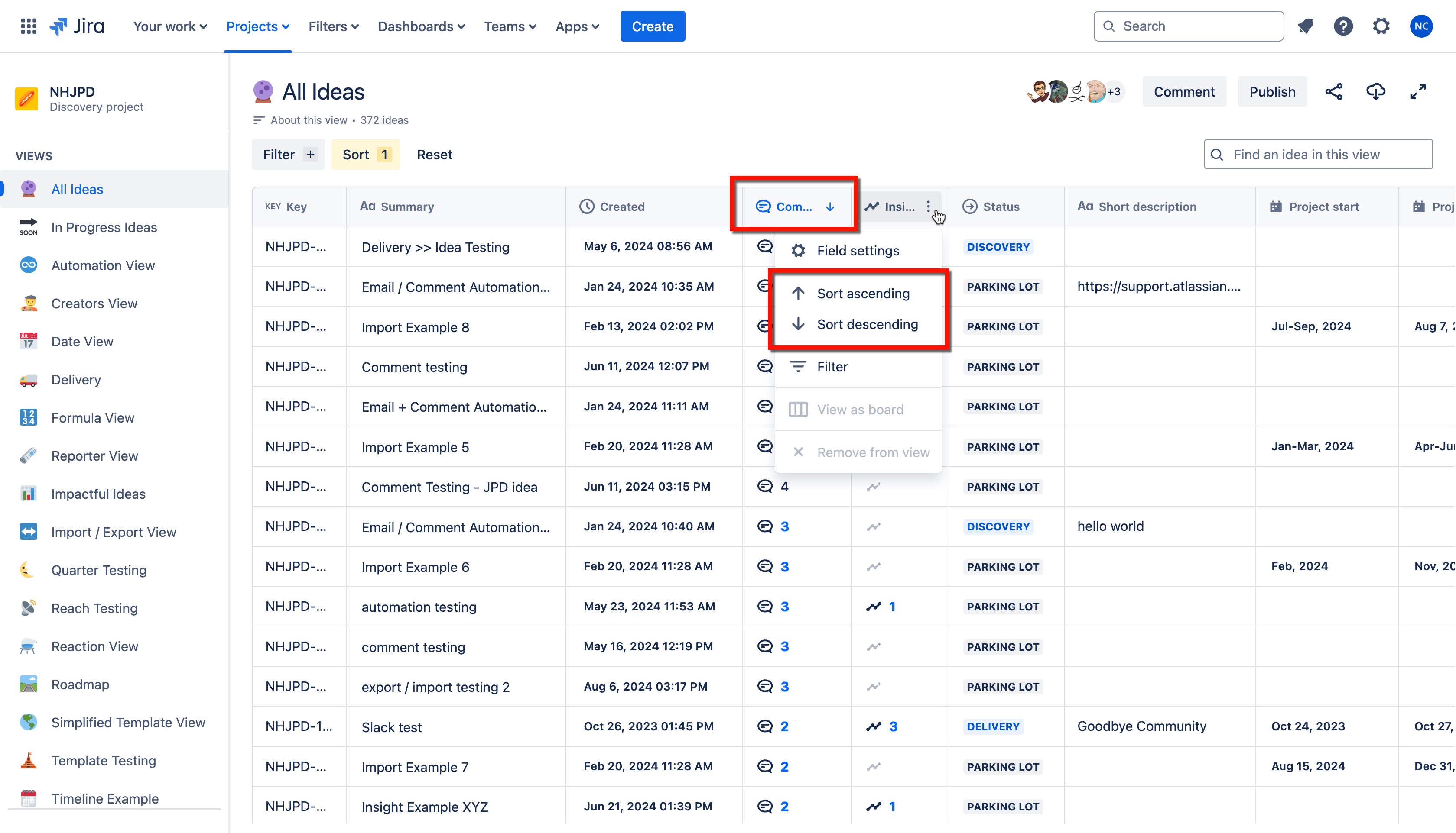 Sorting as Contributor