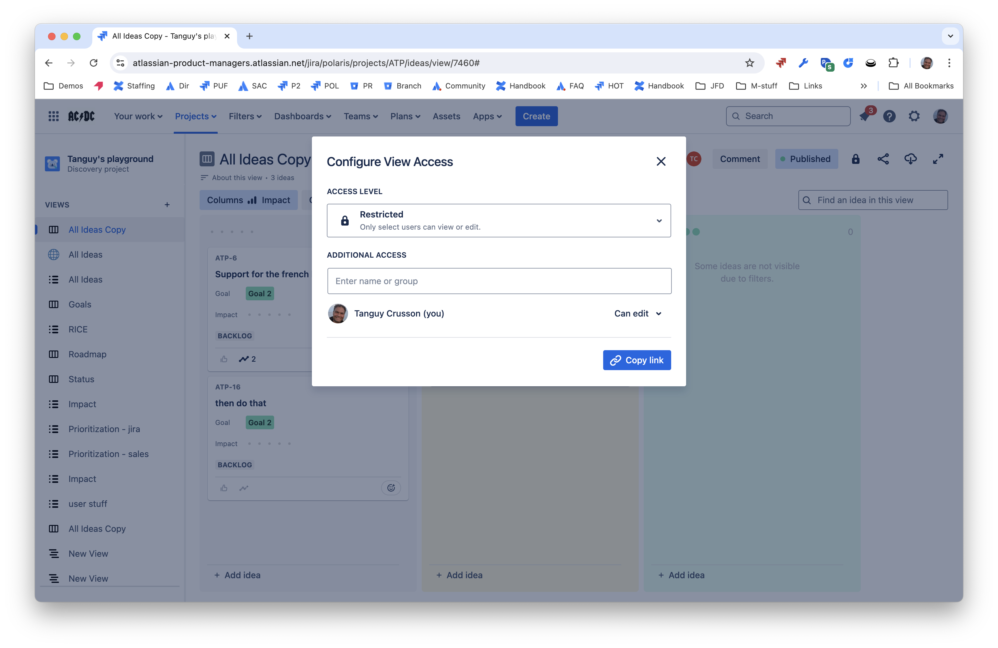 Solved: Can you lock a view and provide permissions