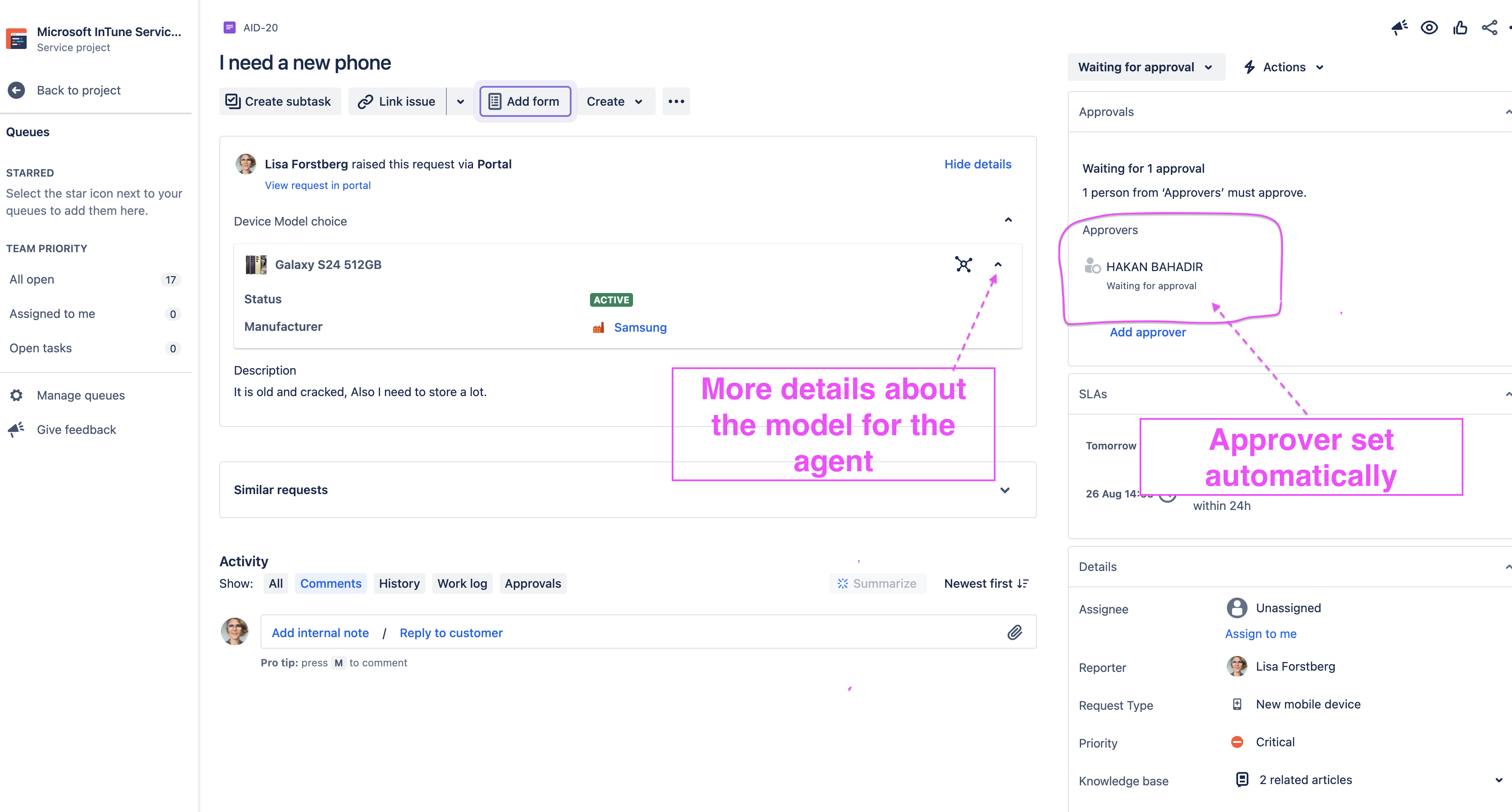 Improve Order requests with assets and automations - Atlassian Community