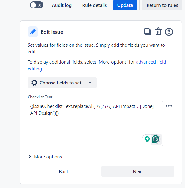 Solved: Bulk editing the name of a checklist item