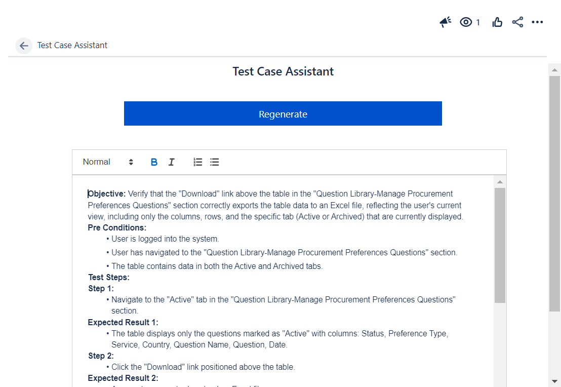 Test Case Assistant for Jira - Atlassian Community
