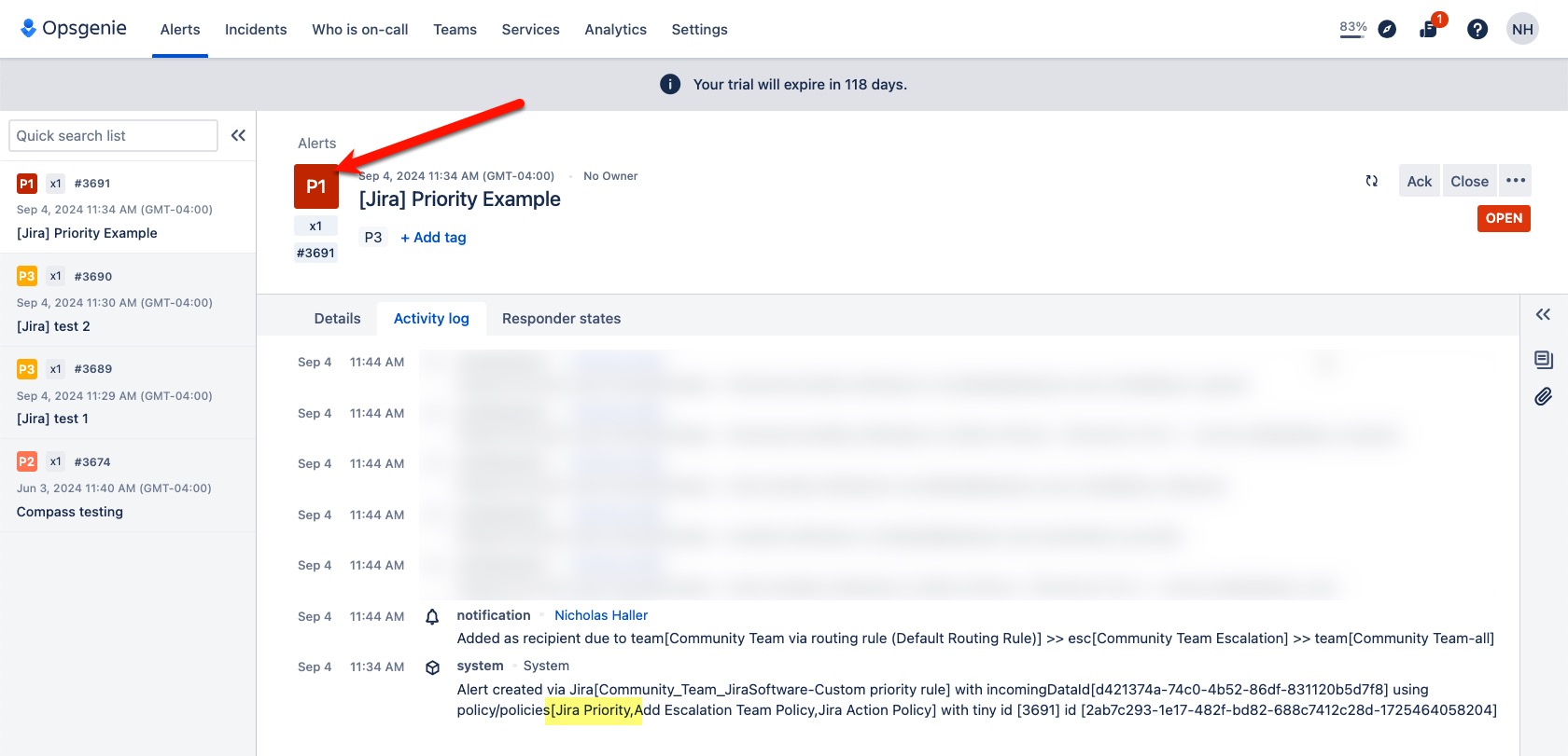 How to Map Alert Priorities in Opsgenie