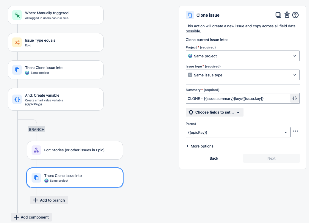 Clone Epic, Stories and Subtasks tree with Jira Au... - Atlassian Community