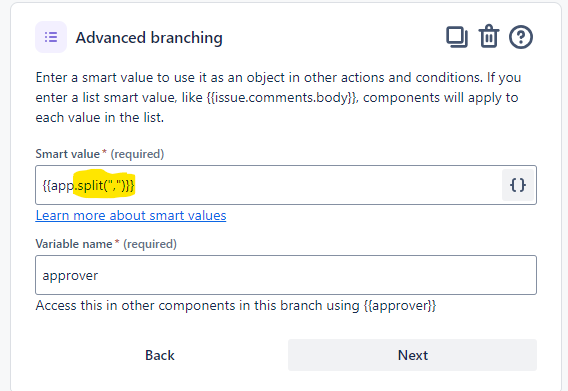 Add smart value list of users to multi user select...