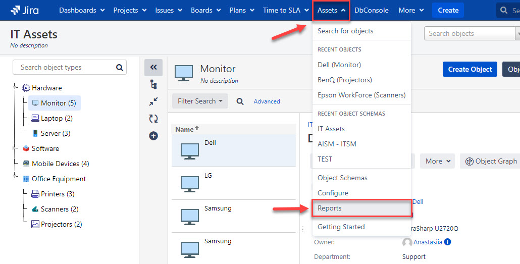 Assets Reporting in Jira Data Center [6 examples] - Atlassian Community