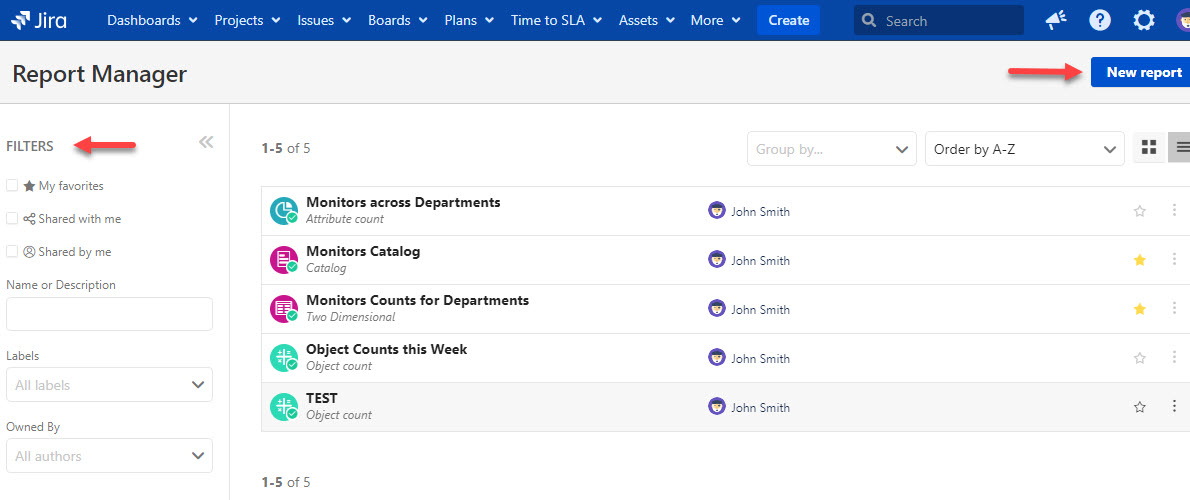 Assets Reporting in Jira Data Center [6 examples] - Atlassian Community