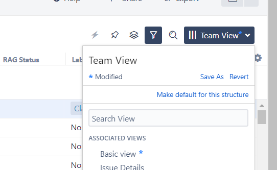 Solved: How can I manage columns in Jira Structures?