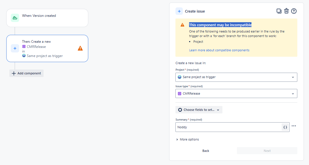New "This component may be incompatible" error on ...