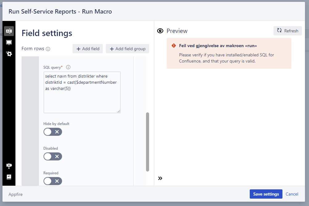 How to make a dynamic select with url parameter in...
