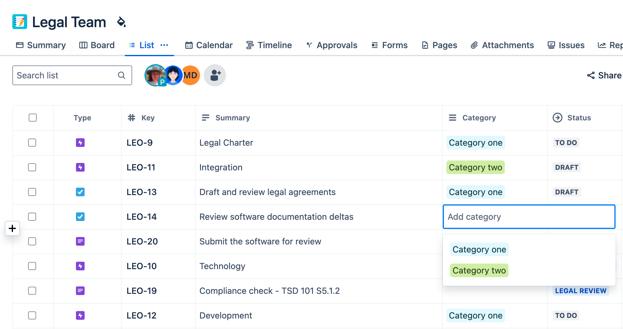 Tip of the week: How to organize multiple work typ... - Atlassian Community