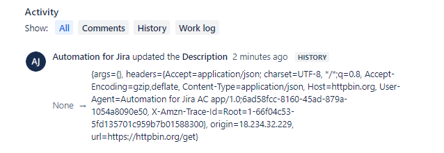 Solved: Automation Webhook answer to custom field