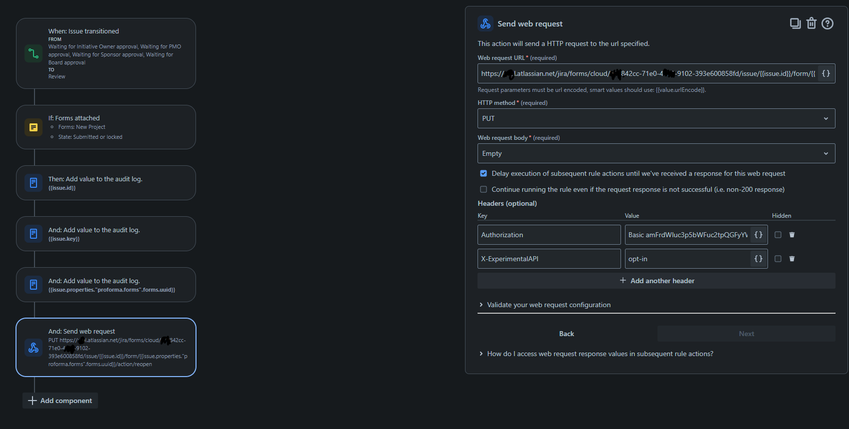 Submitting Or Reopening A Form Using Automation An Atlassian Community