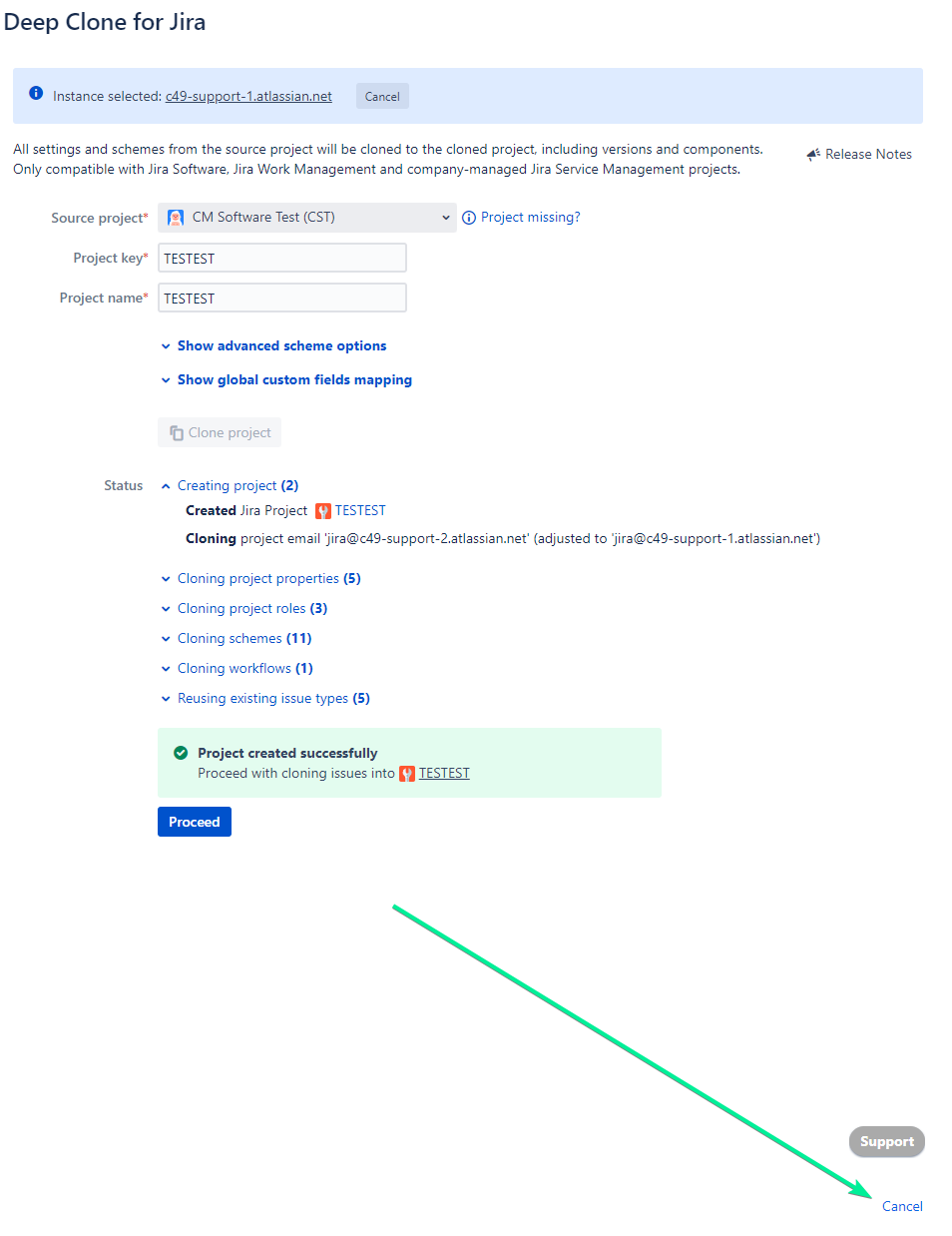 Solved: Copying Project from Production to Sandbox
