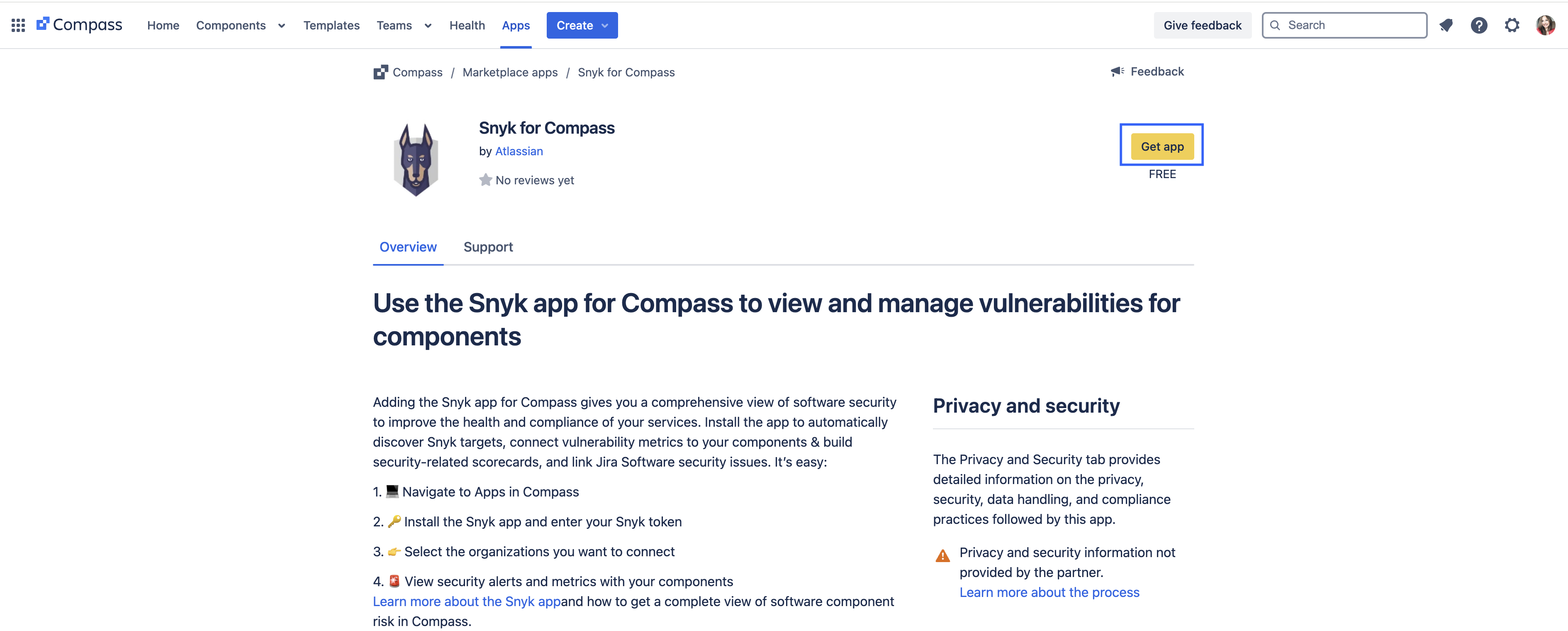Creating a Security Scorecard in Compass