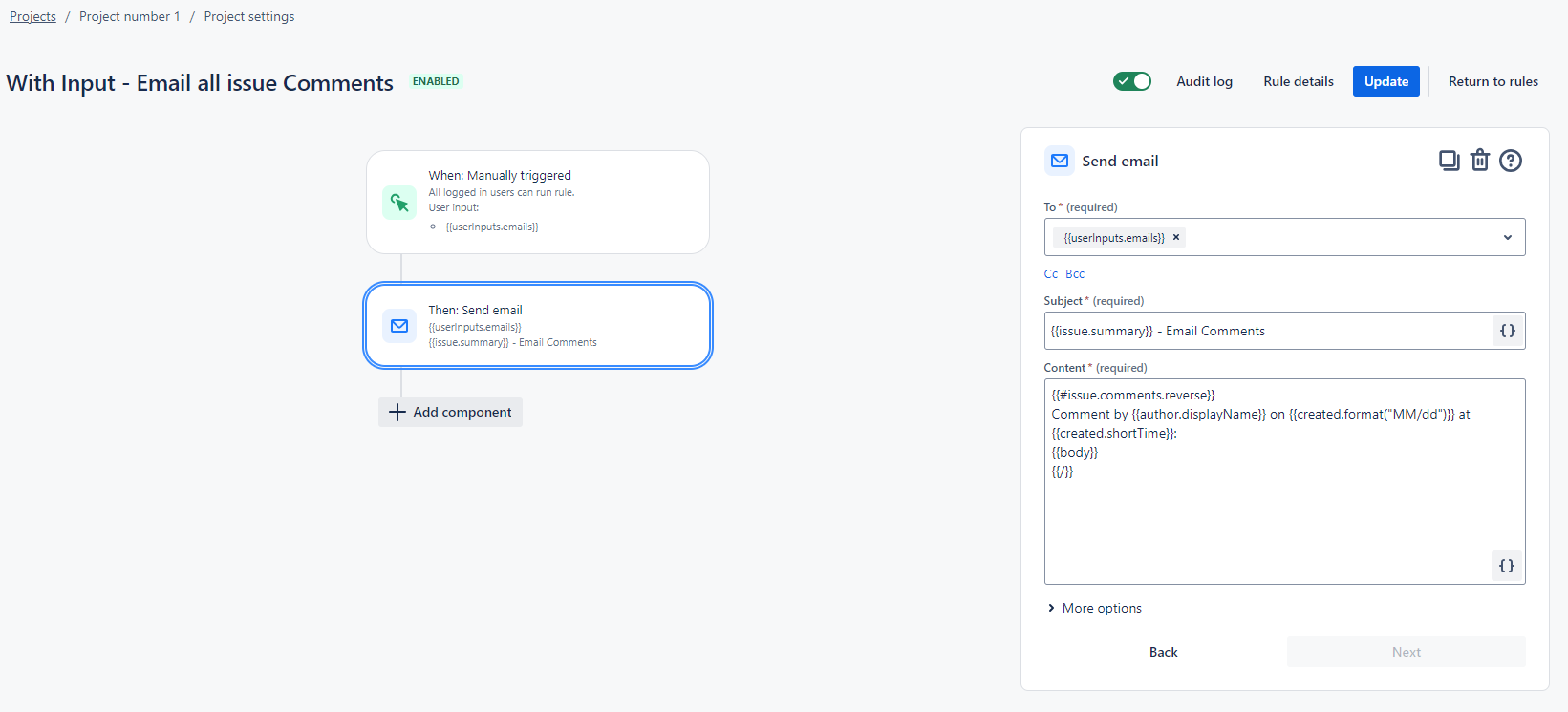 Solved: Can the automation option to send an email parse a...