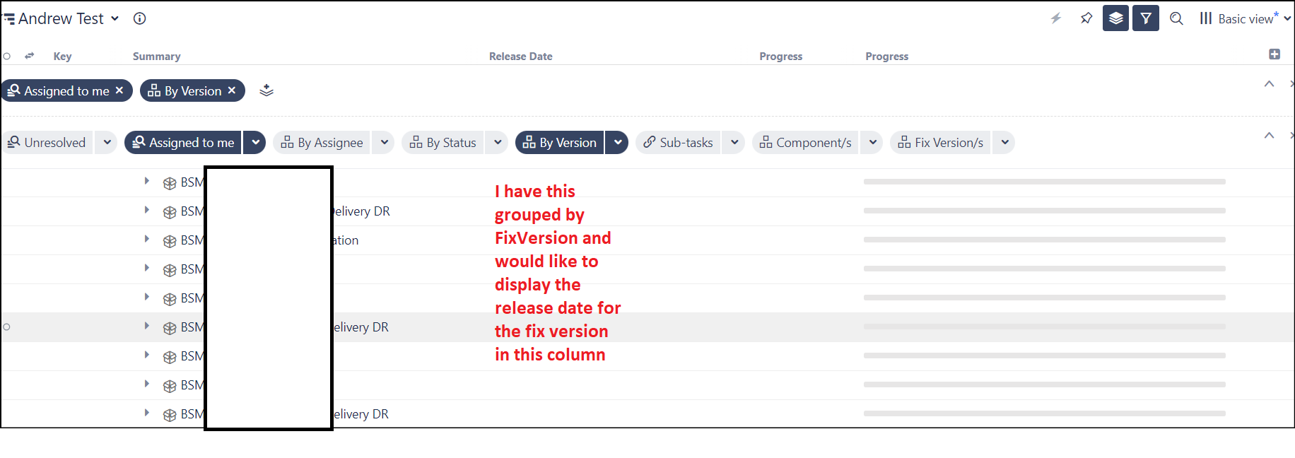 Solved Can I Add A Release Date To The Fix Version Row In