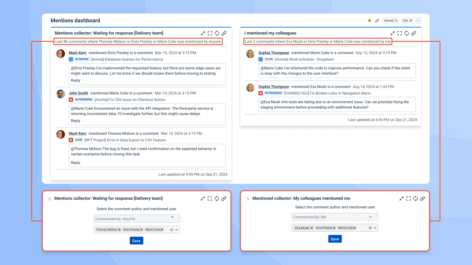Solved: Is there any way to filter issues by "mentioned"?