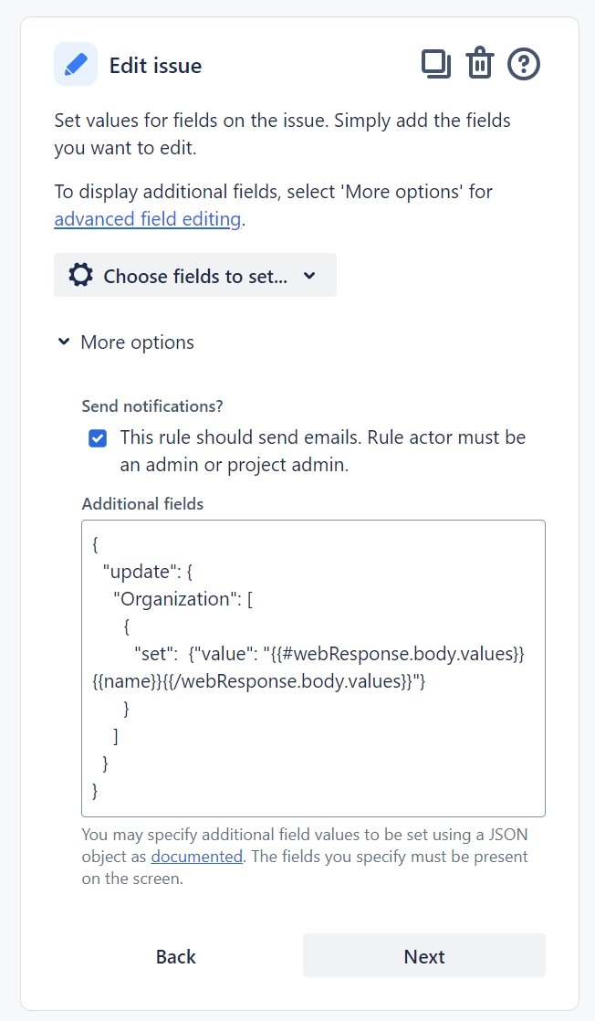 Solved: How to update the Organization custom field in JSM...